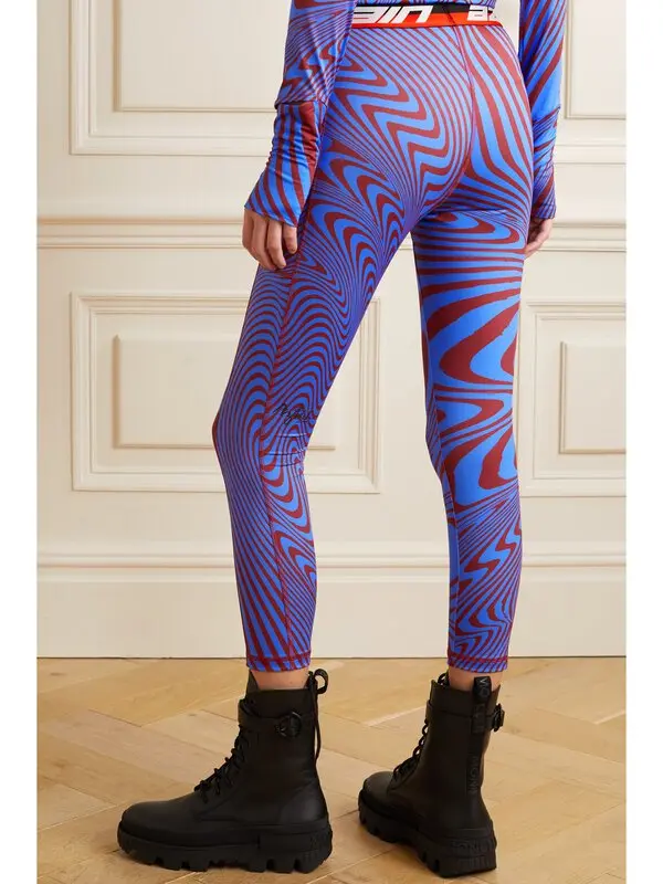 Aztech Mountain Next To Skin Printed Stretch-jersey Leggings