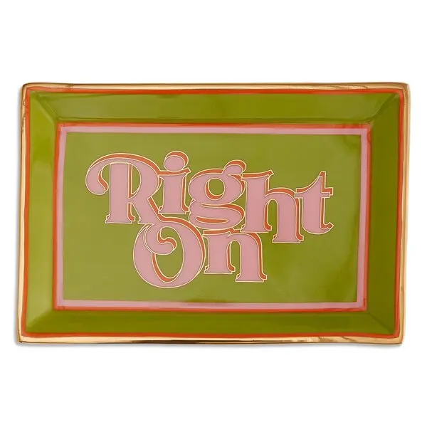 Jonathan Adler Right On Rectangle Tray