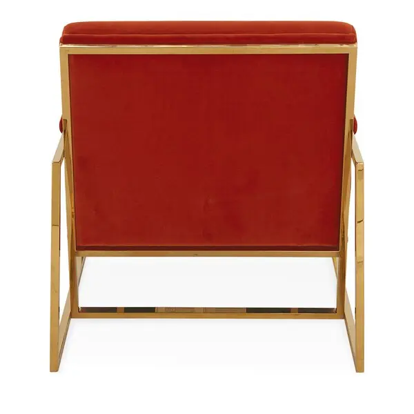 Jonathan Adler Channeled Goldfinger Lounge Chair