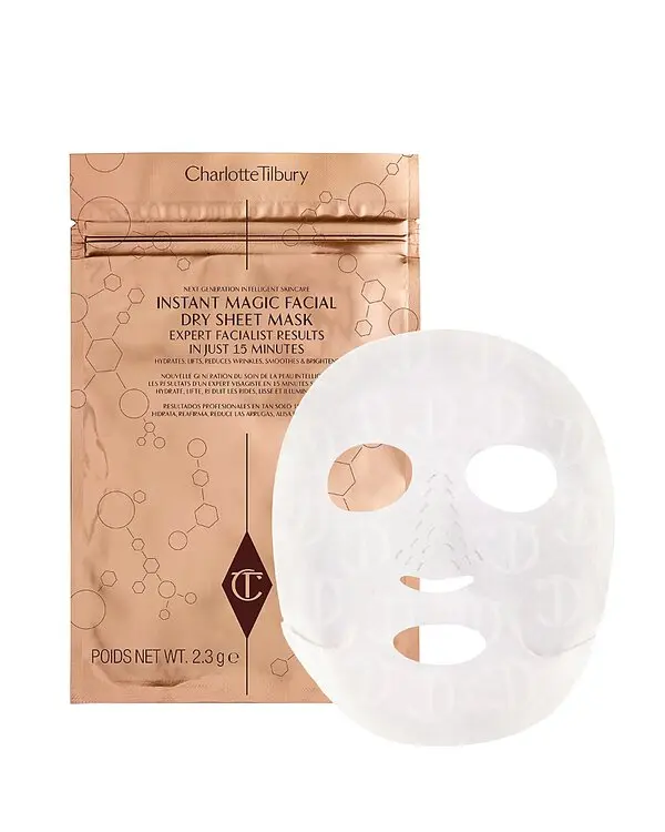 Charlotte Tilbury Instant Magic Facial Dry Sheet Mask, Single - No Color