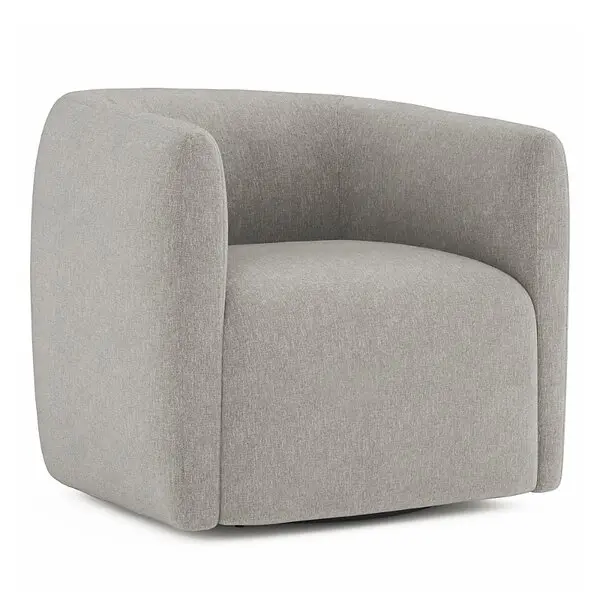 BERNHARDT Connel Swivel Chair, In Fabric