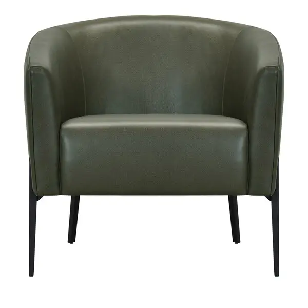VIOLINO Charmaine Leather Accent Chair