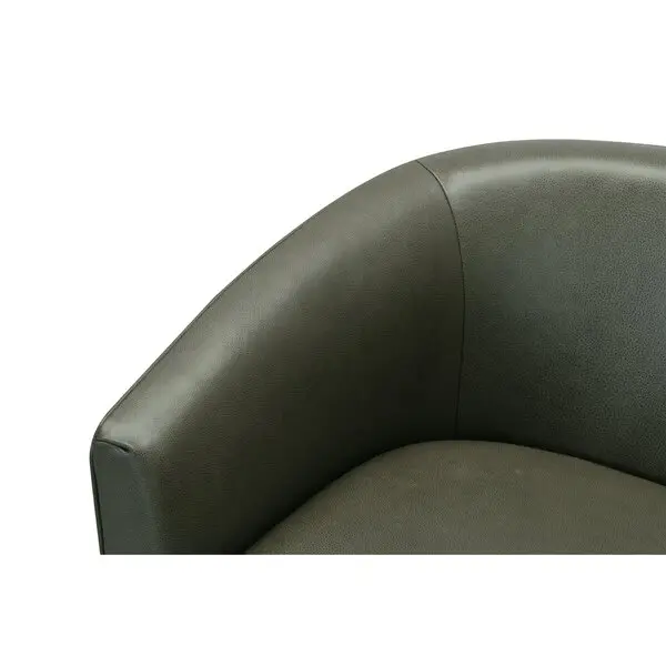 VIOLINO Charmaine Leather Accent Chair