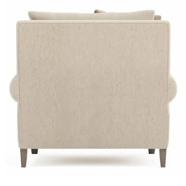 BERNHARDT Isabella Cream Fabric Chair