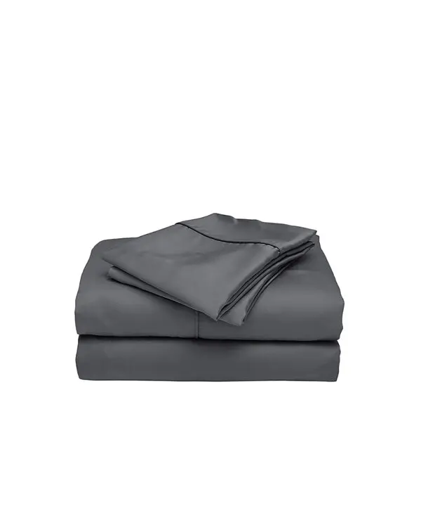 ETTITUDE Cleanbamboo Signature Sateen Sheet Set - Slate