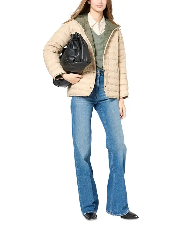 Gerard Darel Serena Quilted Down Jacket