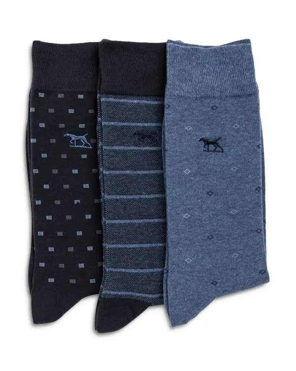 Rodd & Gunn Seacliff Dress Sock Pack - Blue Multi