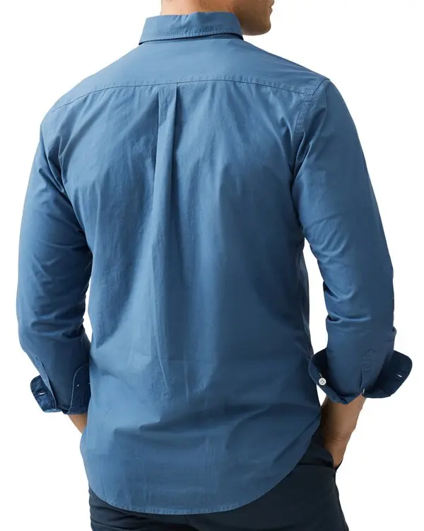 Rodd & Gunn Hendrick Slim Fit Button Down Shirt - Bluejay