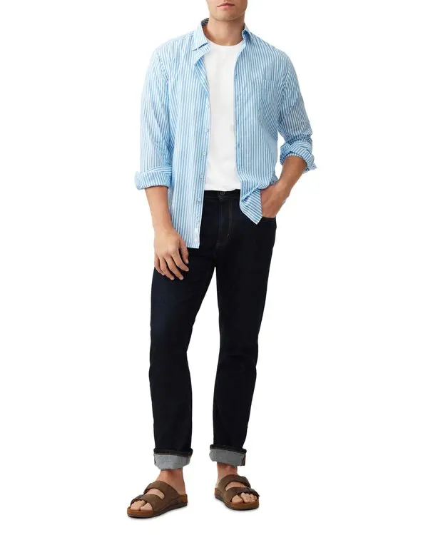 Rodd & Gunn Ferry Land Slim Fit Striped Shirt