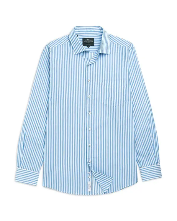 Rodd & Gunn Ferry Land Slim Fit Striped Shirt