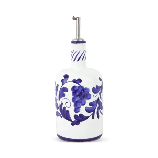 VIETRI Arezzo Cobalt Olive Oil Bottle