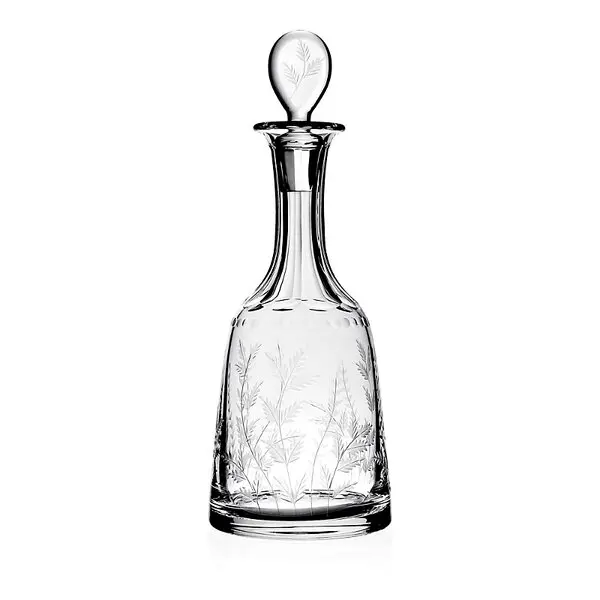 WILLIAM YEOWARD CRYSTAL Fern Wine Decanter - No Color