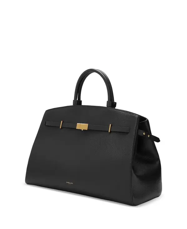 DEMELLIER The Hudson Leather Tote - Black