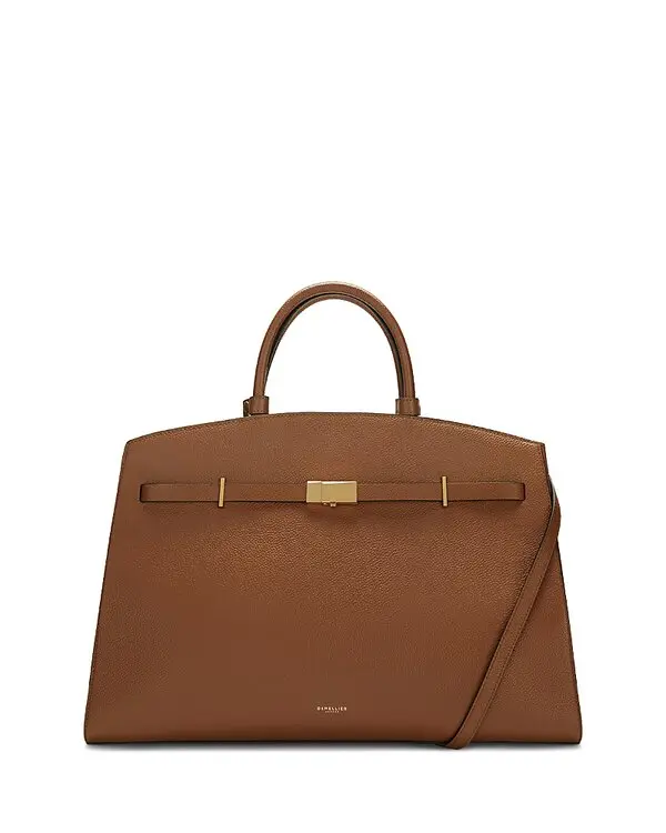 DEMELLIER The Hudson Leather Tote - Tan