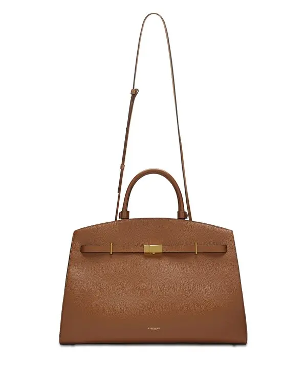 DEMELLIER The Hudson Leather Tote - Tan