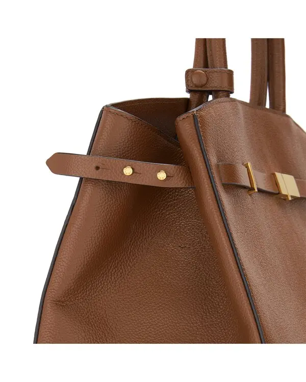 DEMELLIER The Hudson Leather Tote - Tan