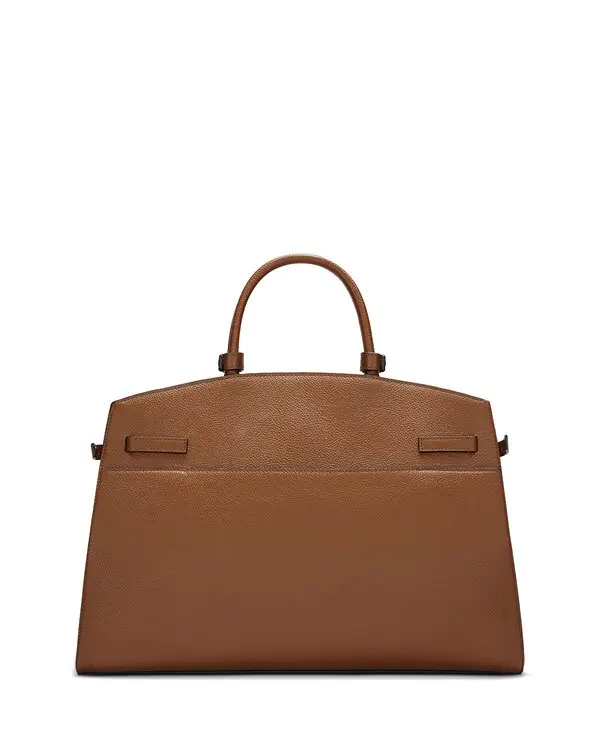 DEMELLIER The Hudson Leather Tote - Tan