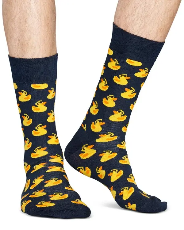 Happy Socks Rubber Duck Crew Socks