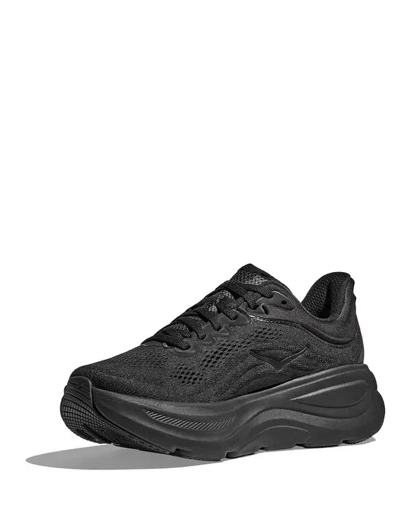 HOKA® Bondi Lace-up Sneakers - Black