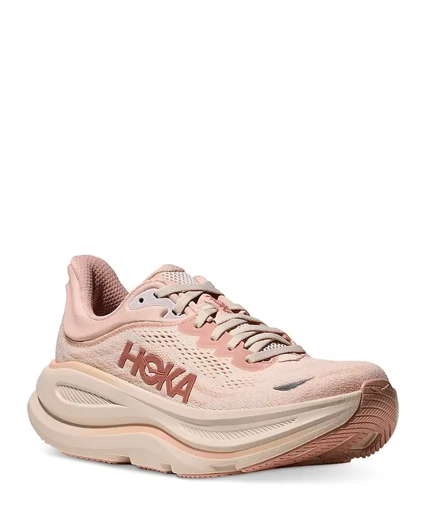 HOKA® Bondi Running Sneakers - Rose Latte/rose Cream