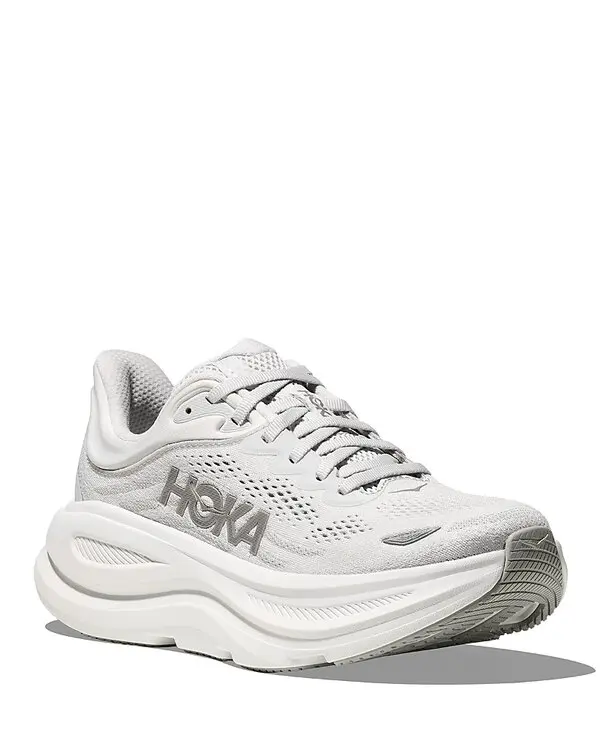 HOKA® Bondi Running Sneakers - Stardust/silver