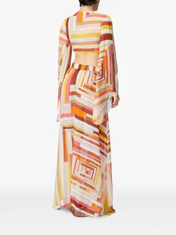 Missoni Printed Top - Orange