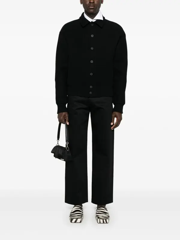 Jacquemus Le Bomber Feltro Jacket - Black