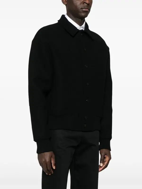 Jacquemus Le Bomber Feltro Jacket - Black