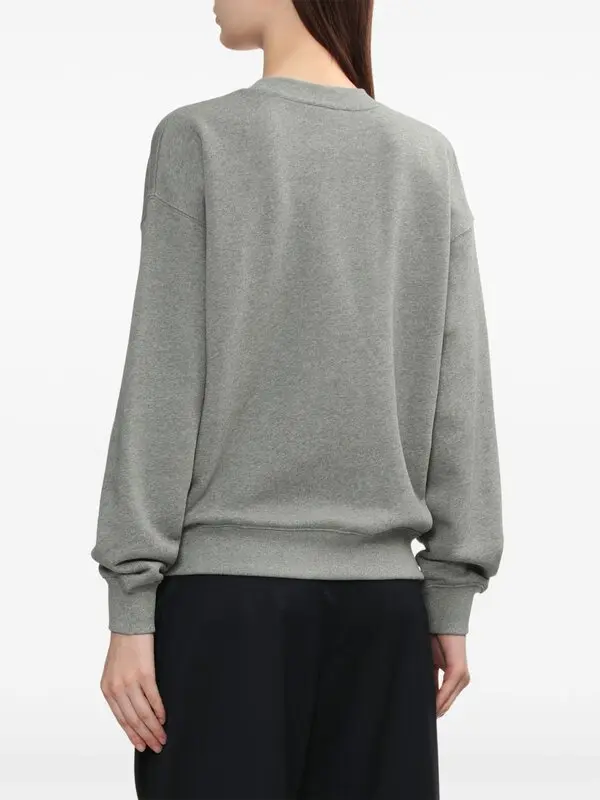 Maison Kitsuné Bold Fox Head-patch Sweatshirt - Grey