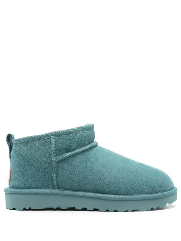 UGG Classic Ultra Mini Suede Boots - Blue