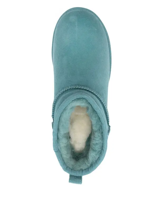 UGG Classic Ultra Mini Suede Boots - Blue