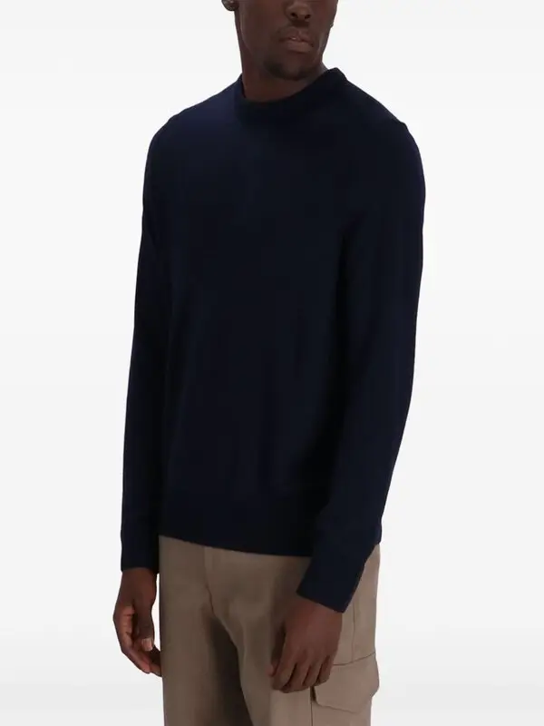 BOSS Crew Neck Sweater - 404 Blue