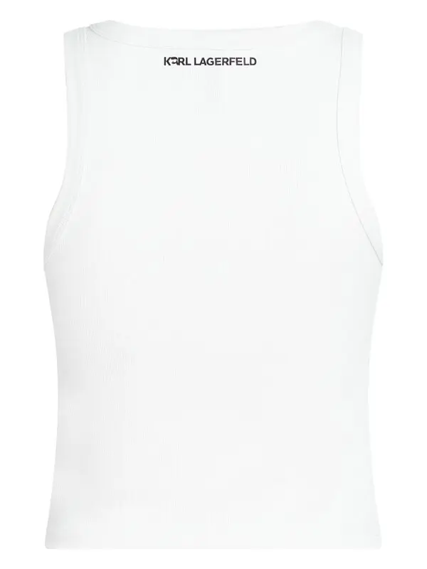 Karl Lagerfeld Ikon Cropped Top