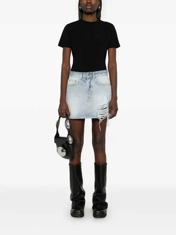 Vetements Denim Mini Skirt