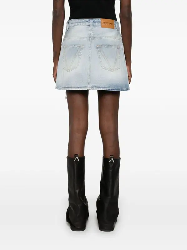 Vetements Denim Mini Skirt