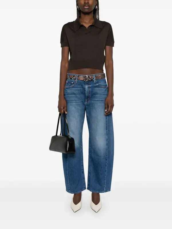 MOTHER The Full-pipe Flood Jeans