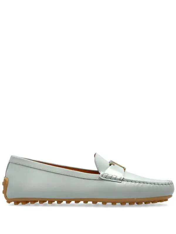 TOD'S Leather Loafers - Blue
