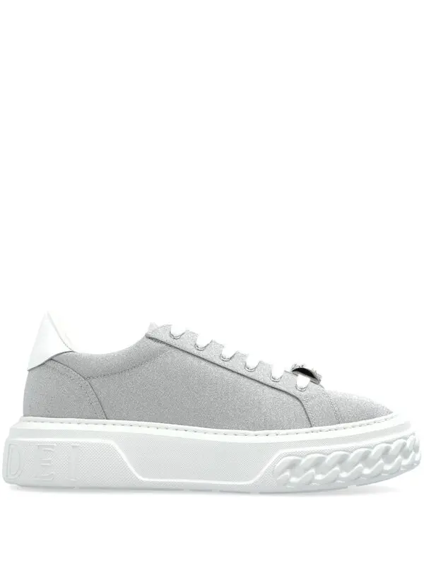 Casadei Off Road Sneakers - Silver