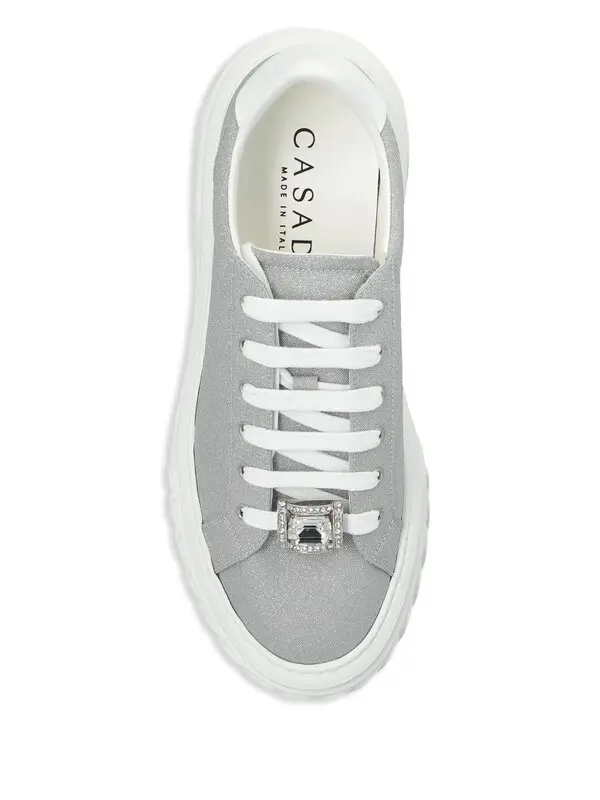 Casadei Off Road Sneakers - Silver