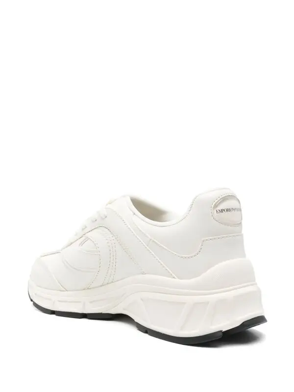 Emporio Armani Rubberised-logo Sneakers