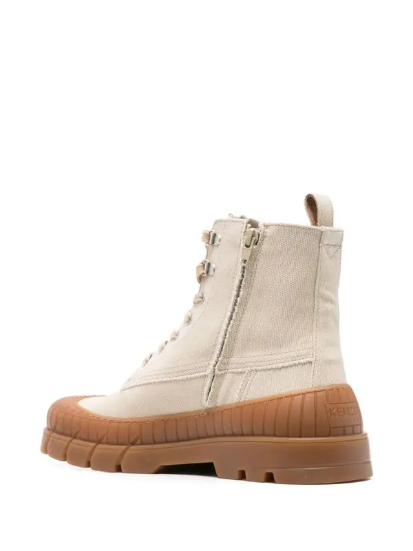 Kenzo Gobi Boots - Neutrals