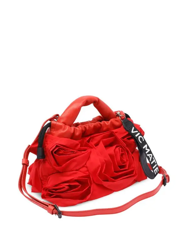 VIC MATIE Roses Shoulder Bag