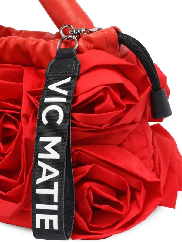 VIC MATIE Roses Shoulder Bag