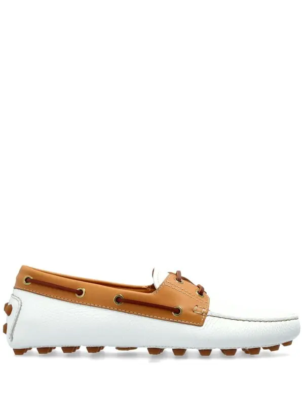 TOD'S Lace-up Loafers - White