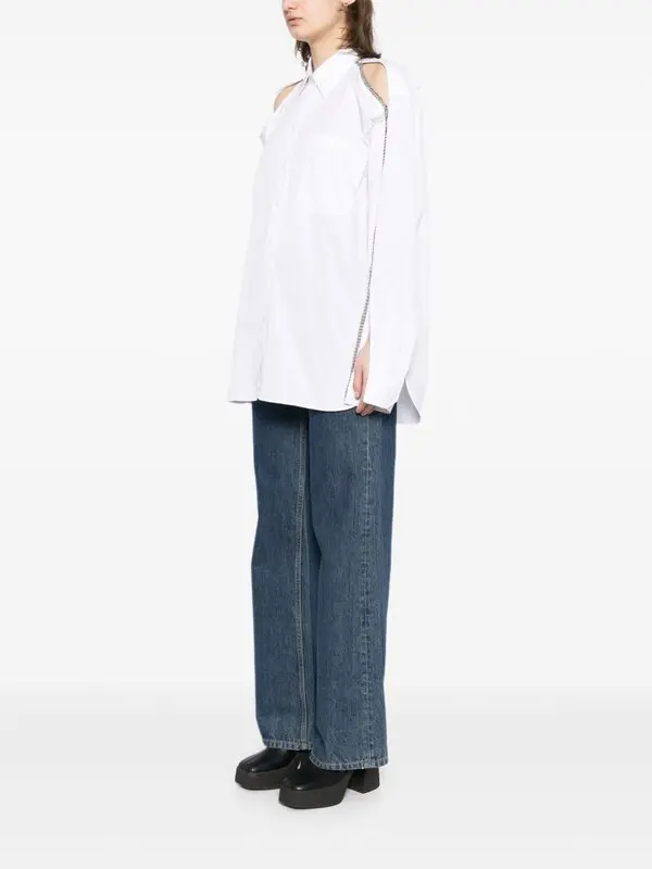 Stella McCartney Falabella Chain Shirt - White