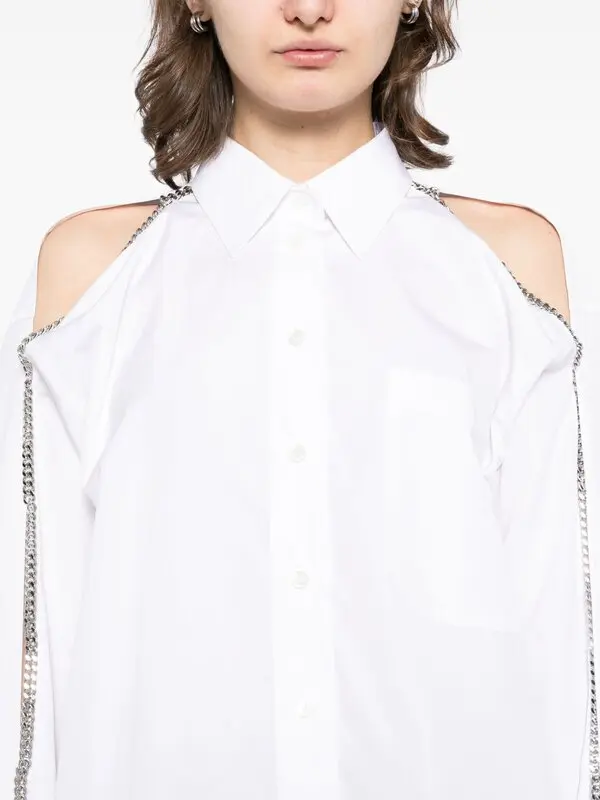 Stella McCartney Falabella Chain Shirt - White
