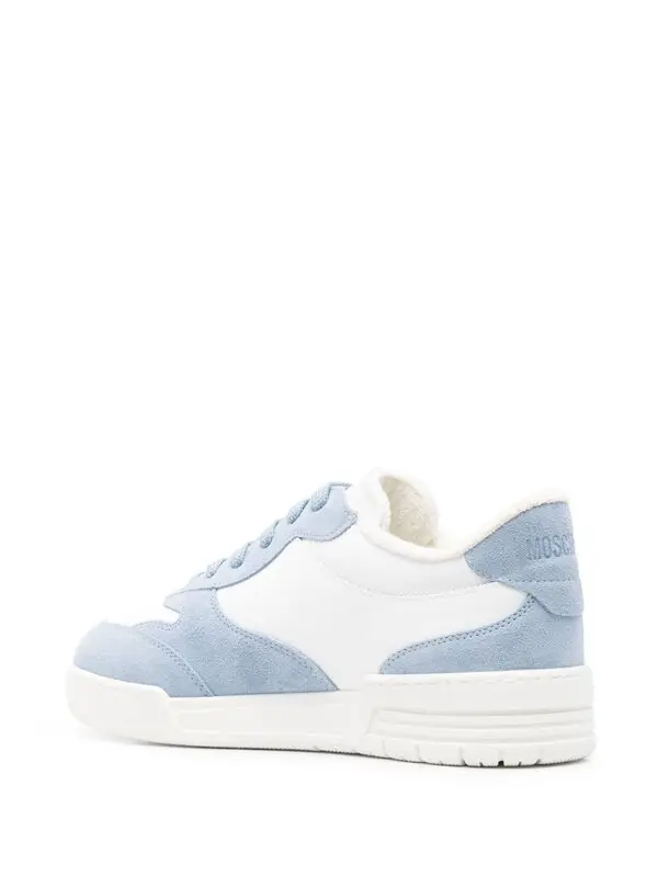 Moschino Lace-up Sneakers - Blue