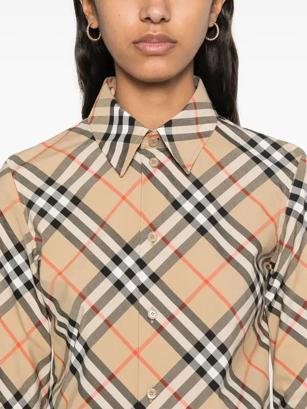 Burberry Vintage Check Shirt - Neutrals