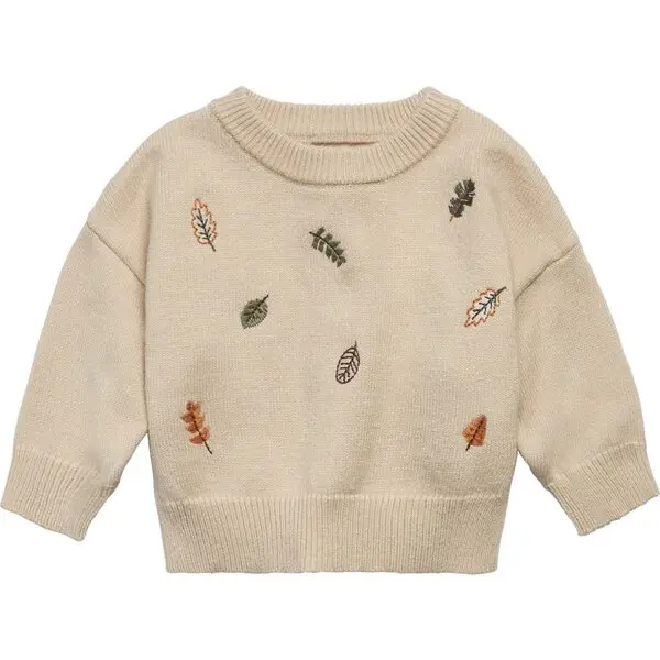 MODERN MOMENTS™ BY GERBER Embroidered Sweater - Leaves