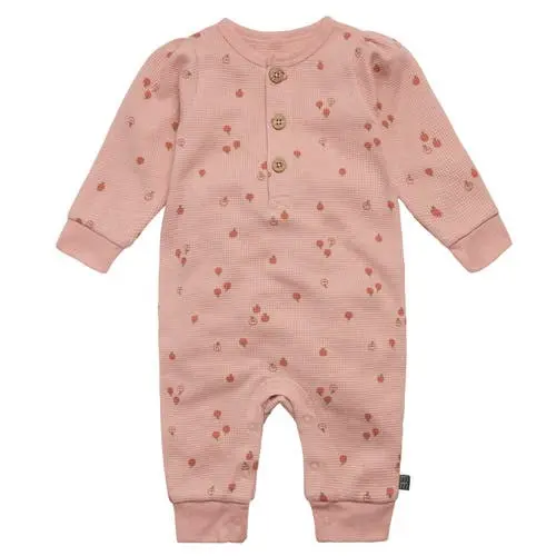 MODERN MOMENTS™ BY GERBER Waffle Knit Romper - Little Apples